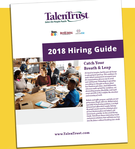 TalenTrust Releases 2018 Hiring Guide | TalenTrust